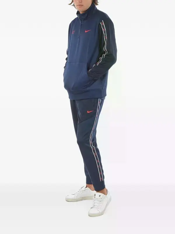 Nike Sportswear Repeat Logo-print Half-zip Sweater