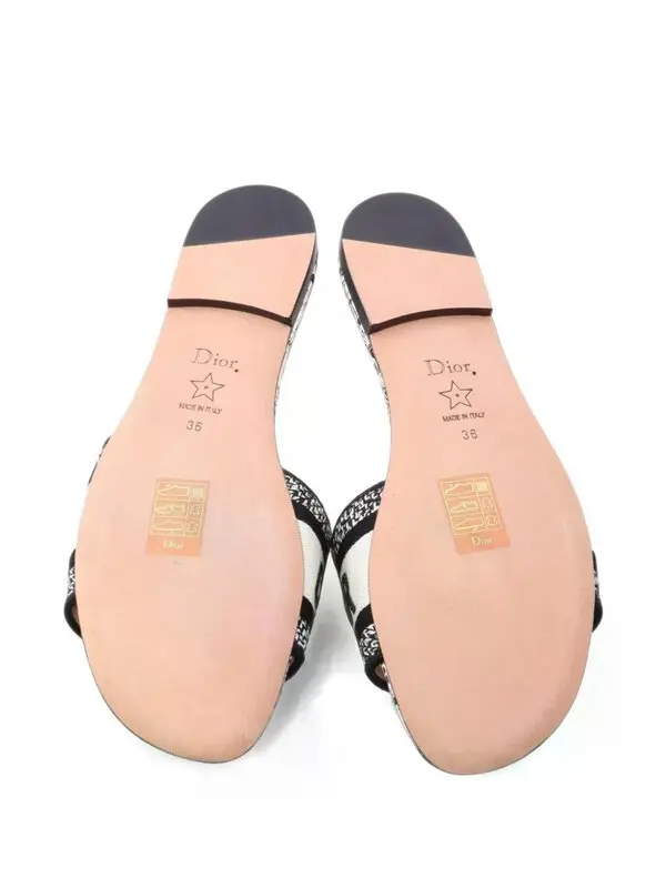 Dior Dway Plan De Paris Slide Sandals