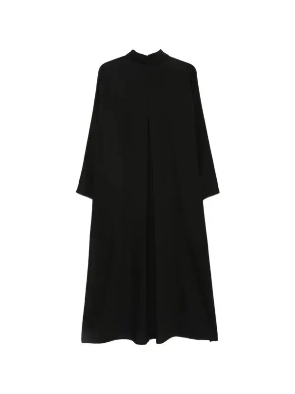 Dusan Garze Wool Kaftan - Black