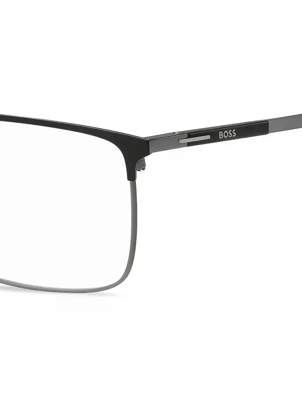 BOSS Rectangle Eyeglasses - Black