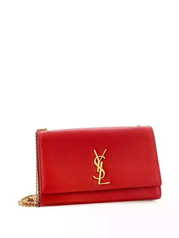 Saint Laurent Classic Monogram Grainy Leather Medium Crossbody Bag