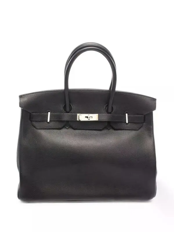 Hermès 2006 Birkin 35 Handbag - Black