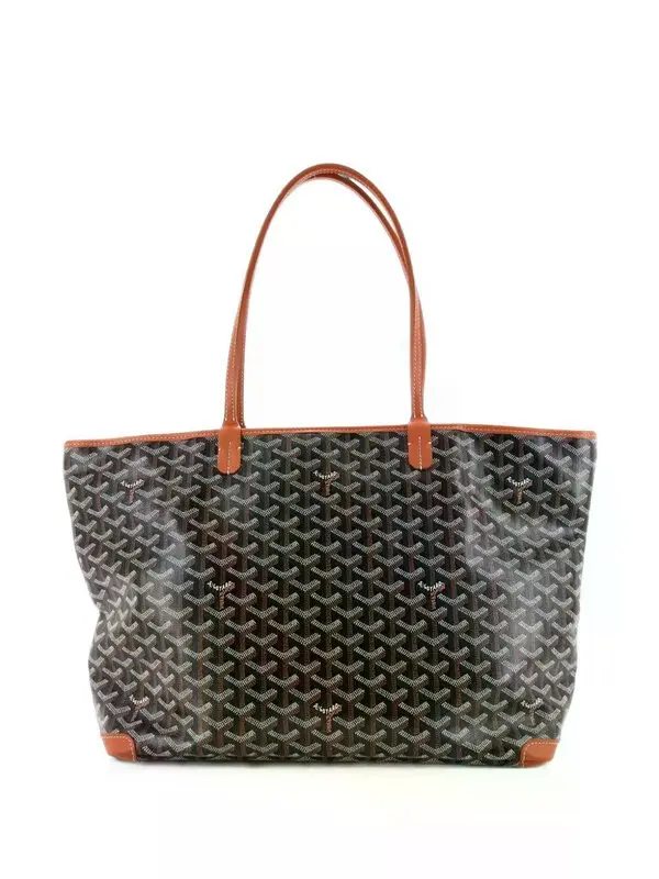 Goyard Artois Tote Coated Canvas Mm Shoulder Bag - Brown