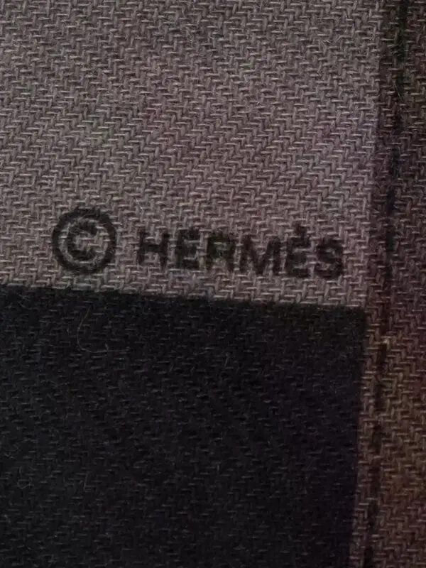 Hermès 2020s Jeu De Piste Scarf - Grey