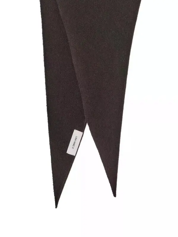 LISA YANG Florianne Triangular Scarf - Brown
