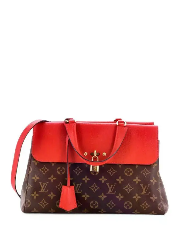 LOUIS VUITTON Venus Handbag Monogram Canvas And Leather Satchel
