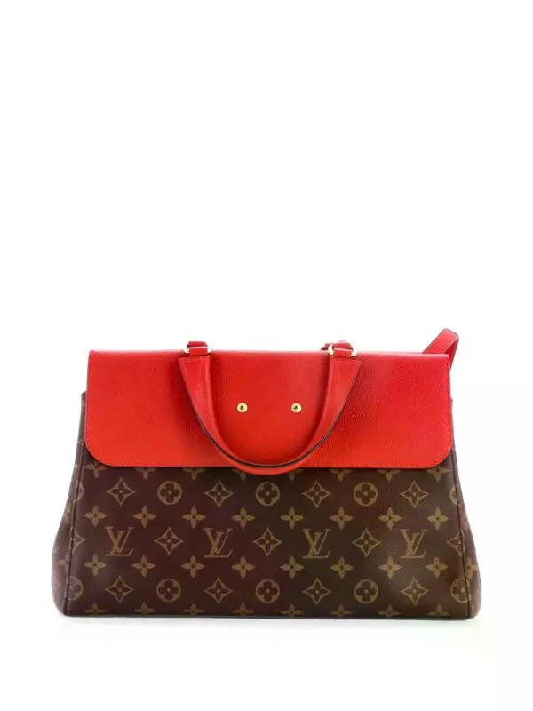 LOUIS VUITTON Venus Handbag Monogram Canvas And Leather Satchel