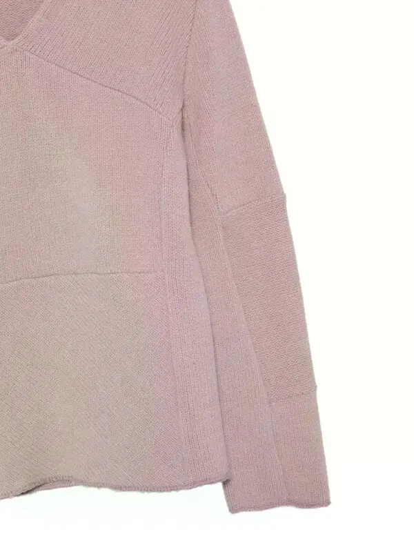 Miu Miu 2000s V-neck Panelled Sweater