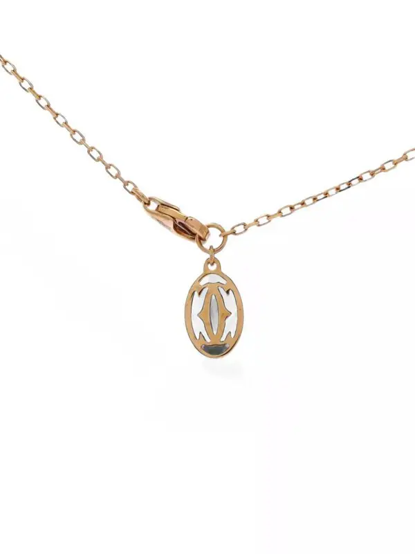Cartier D'amour Pendant 18k Yellow And Diamond Small Necklace - Gold