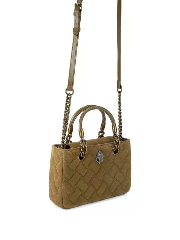 Kurt Geiger Woven Effect Eagle Tote Bag