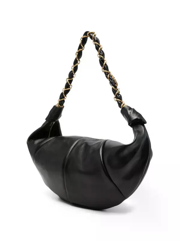 Saint Laurent Amalia Hobo In Lambskin Shoulder Bag