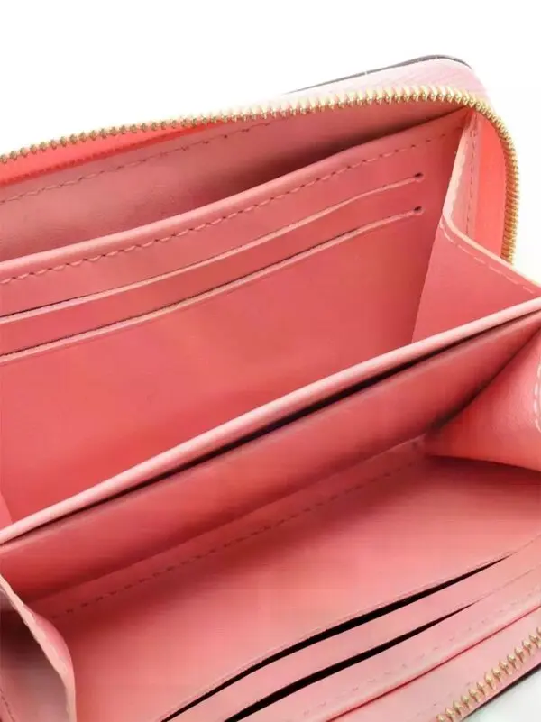 LOUIS VUITTON 2019 Monogram Vernis Zippy Leather Coin Purse