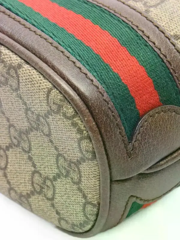 Gucci 2000s Mini Ophidia Gg Supreme Bucket Bag