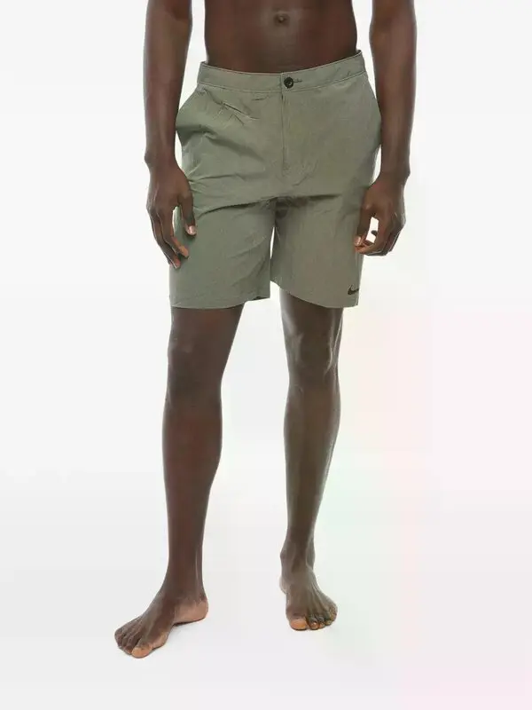 Nike Dri-fit Logo-print Shorts - Green