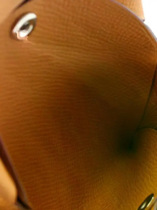 Hermès 2026 Calvi Duo Coin Purse - Brown