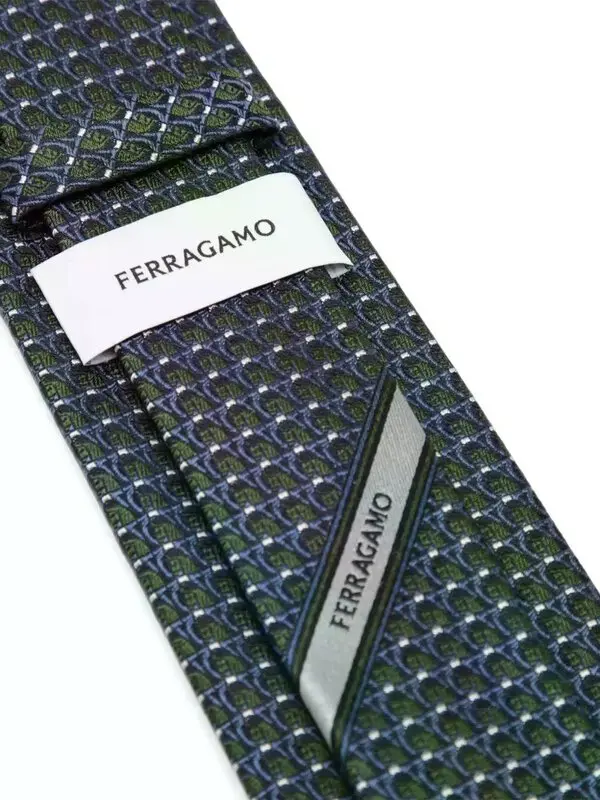 FERRAGAMO Pegasus Jacquard Neck Tie