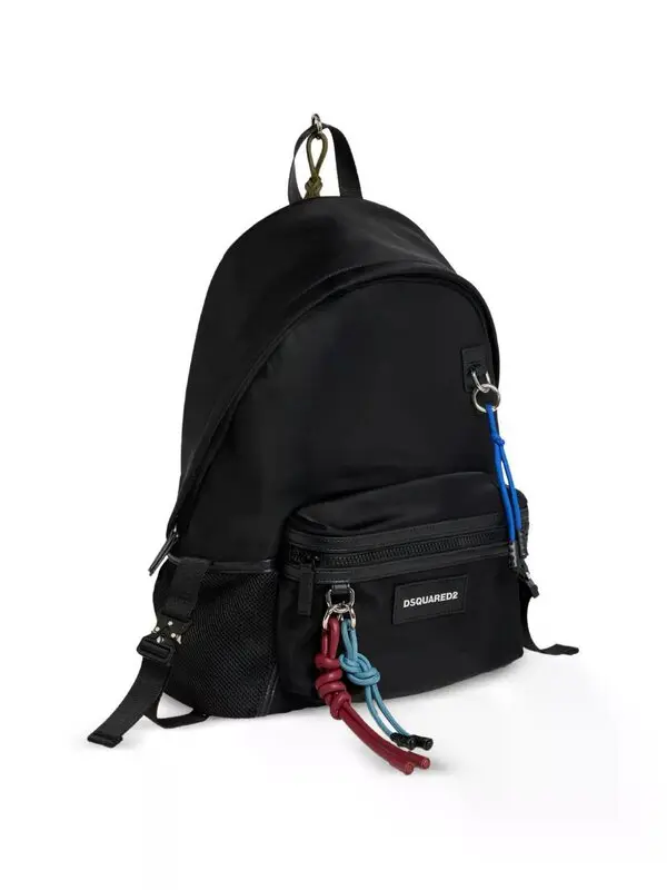 Dsquared2 Logo-patch Knotted-detail Backpack