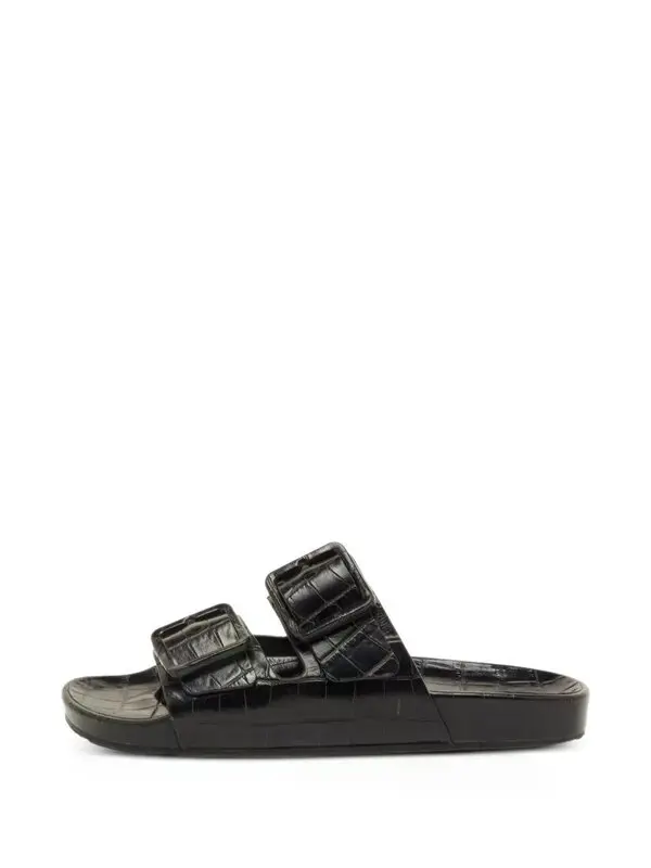 Balenciaga Mallorca Buckle-straps Sandals - Black
