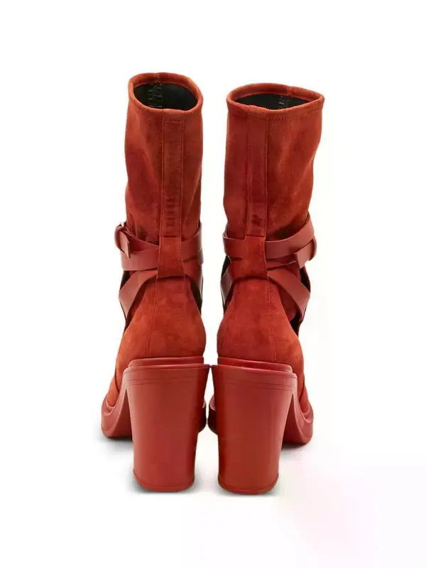 Hermès Slouch Buckled Ankle Boots