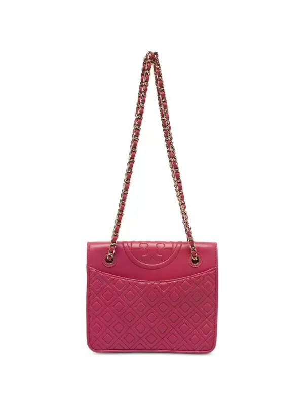 Tory Burch Fleming Quilted Shoulder Bag - Pink