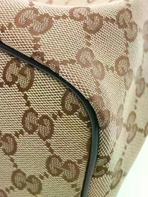 Gucci Gg Canvas Monogram Drawstring Backpack