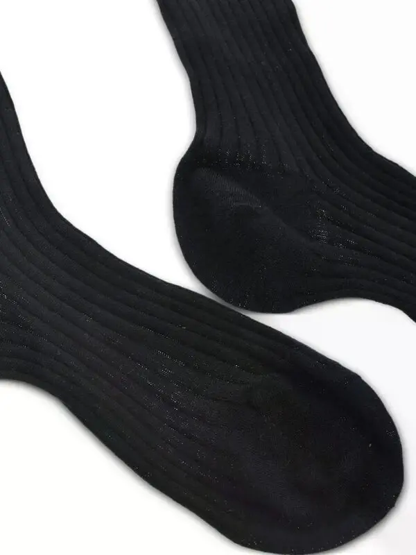 Maria La Rosa Ribbed-knit Socks