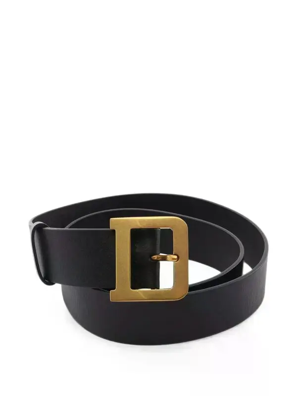 Dior 2010s D-buckle Leather Belt
