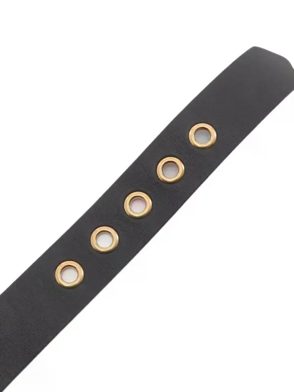 Dior 2010s D-buckle Leather Belt