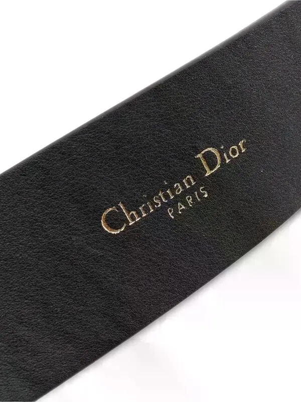 Dior D-buckle Leather Belt