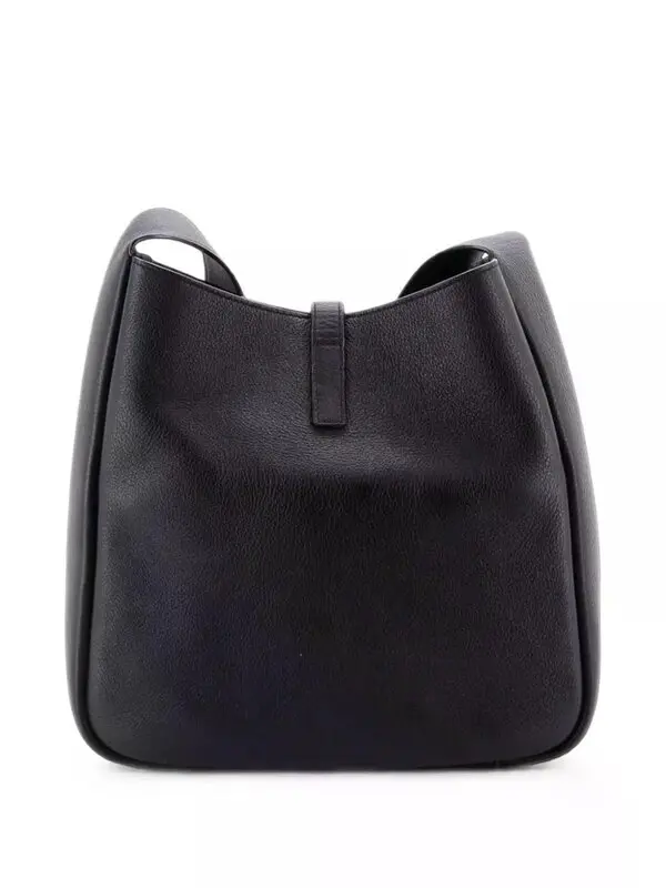 Saint Laurent Le 5 A 7 Supple Leather Small Hobo Bag