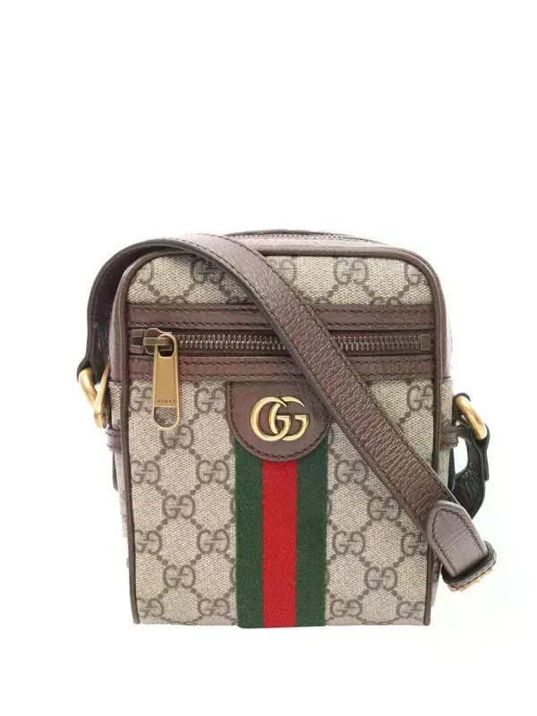 Gucci 2000-2015 Mini Gg Supreme Web Ophidia Crossbody Bag