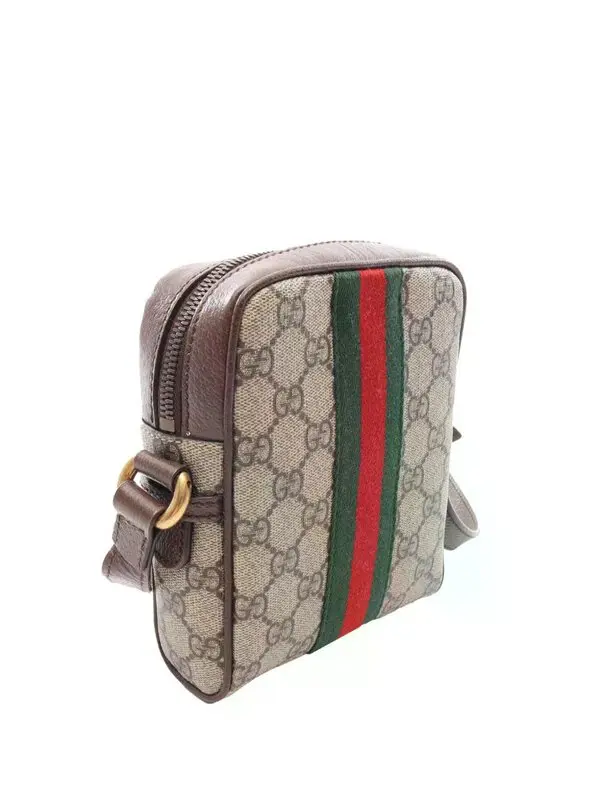Gucci 2000-2015 Mini Gg Supreme Web Ophidia Crossbody Bag