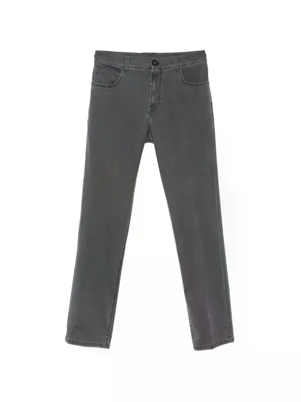 Stefano Ricci Logo Plaque Straight-leg Trousers