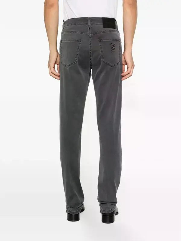 Stefano Ricci Logo Plaque Straight-leg Trousers