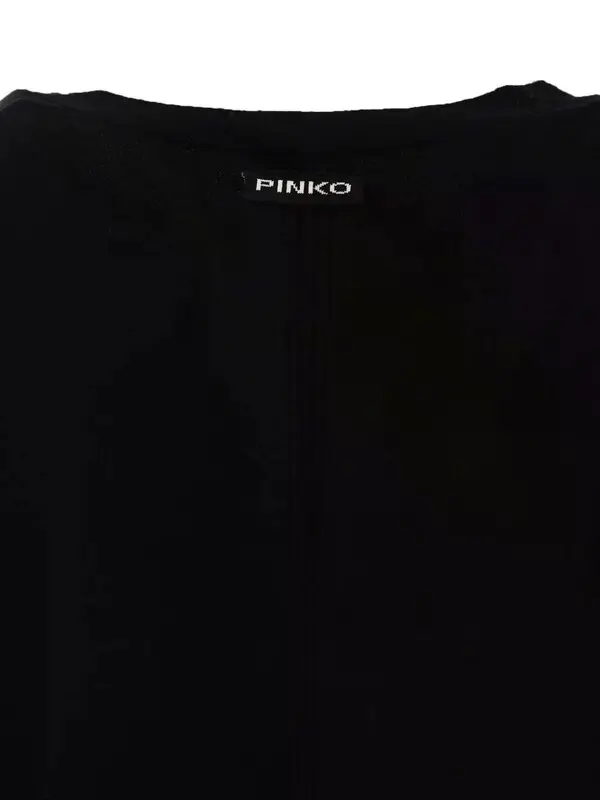 Pinko Oversized Contrast Trim Cardigan
