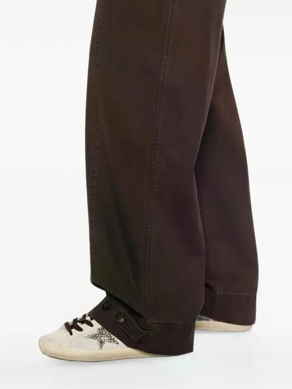 GOLDEN GOOSE Button-cuff Wide-leg Trousers