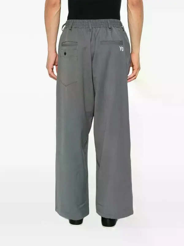 Y3 X Yohji Yamamoto Medium Drawstring Waist Trousers