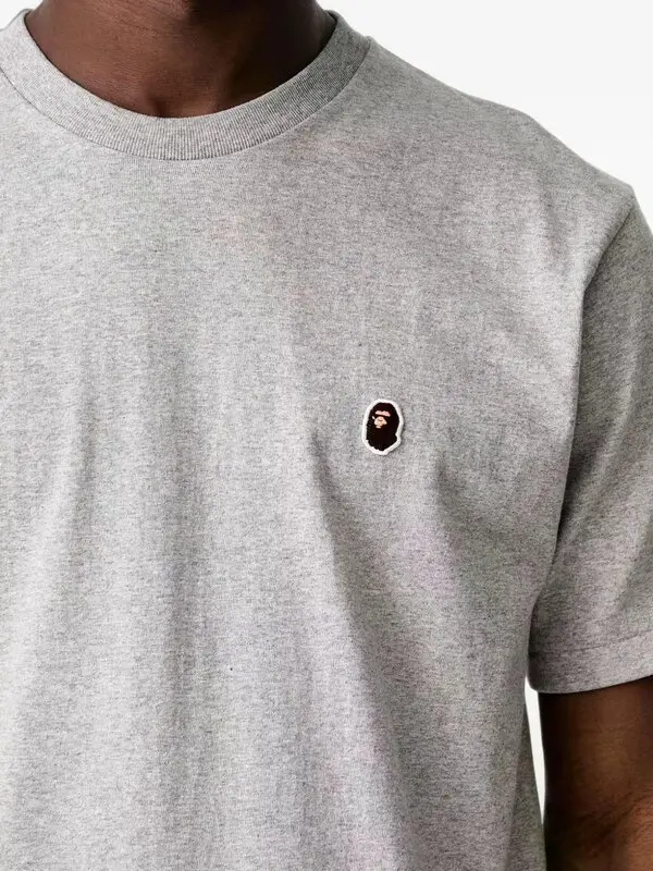 A BATHING APE One Point Ape Head Patch T-shirt