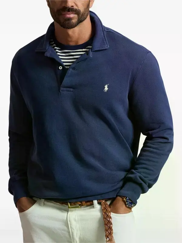 Polo Ralph Lauren Loopback Fleece Collared Sweatshirt