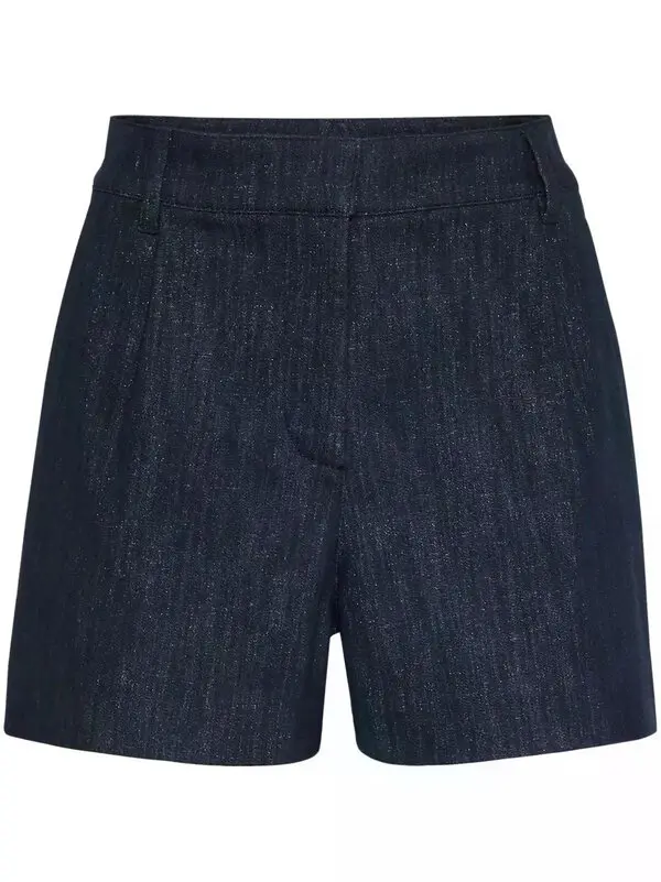 Brunello Cucinelli Denim Bermuda Shorts