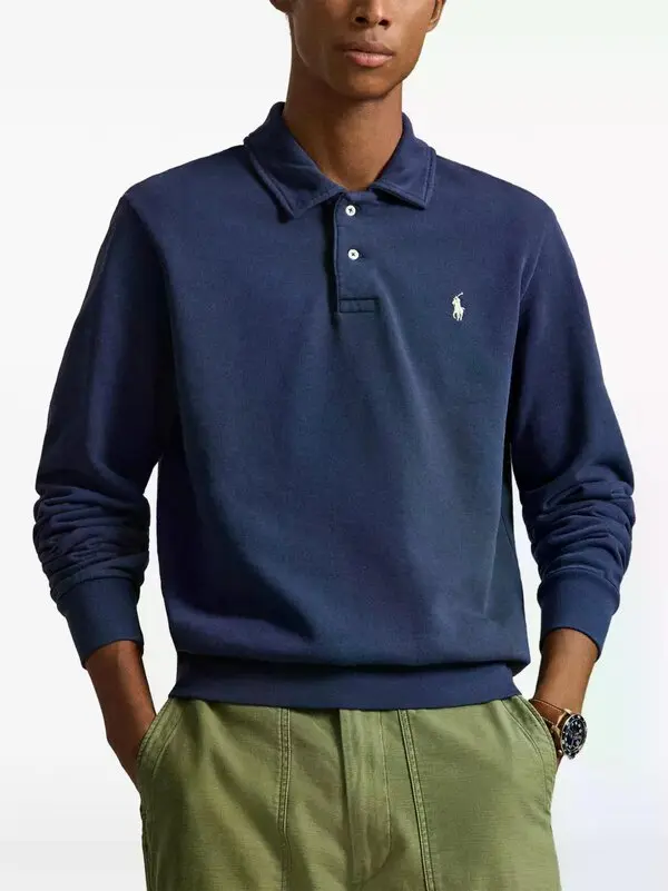 Polo Ralph Lauren Loopback Fleece Collared Sweatshirt