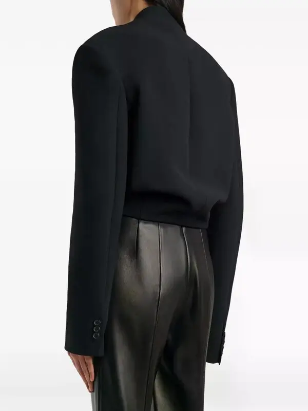 Khaite York Jacket With Cord Embroidery
