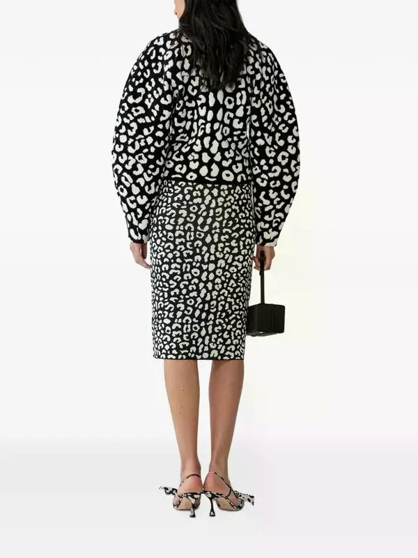 Carolina Herrera Leopard-patterned Sweater