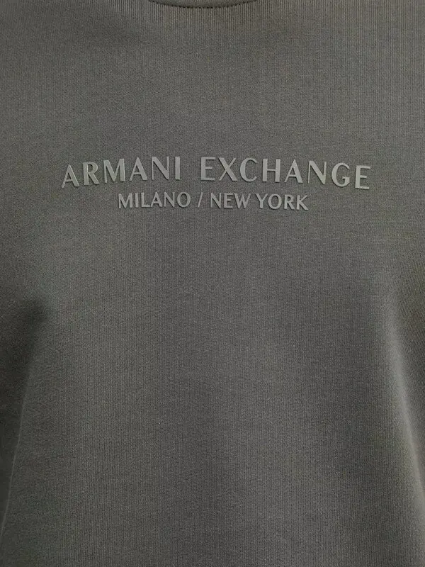 Armani Exchange Logo-print Crew-neck Sweatshirt