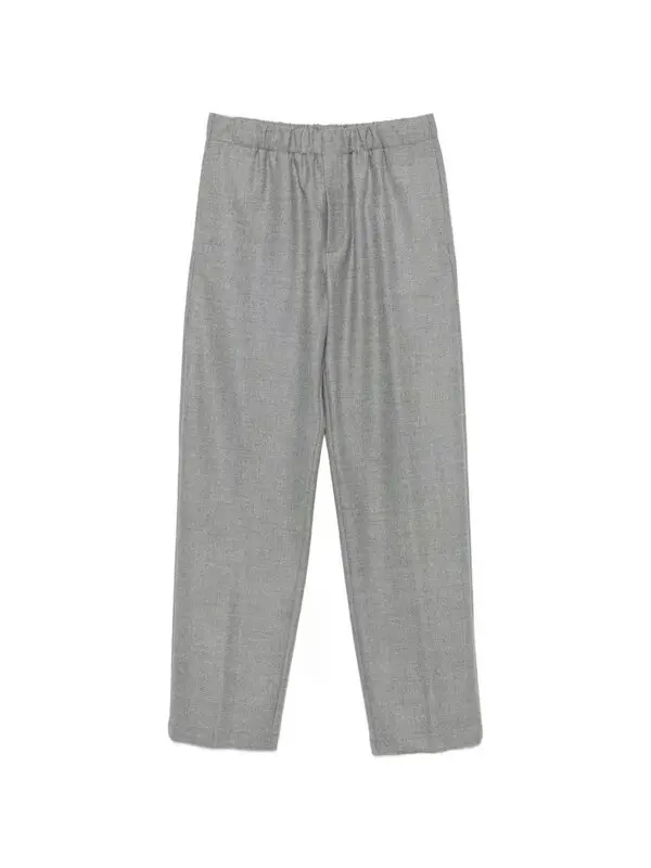 LARDINI Elasticated Trousers - Grey