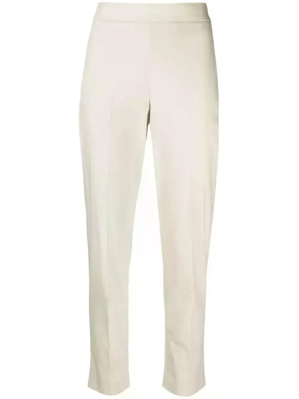 Brunello Cucinelli High-waist Cropped Trousers