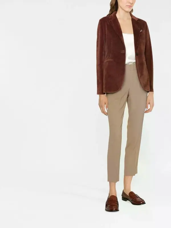 Brunello Cucinelli Cropped Tailored Trousers