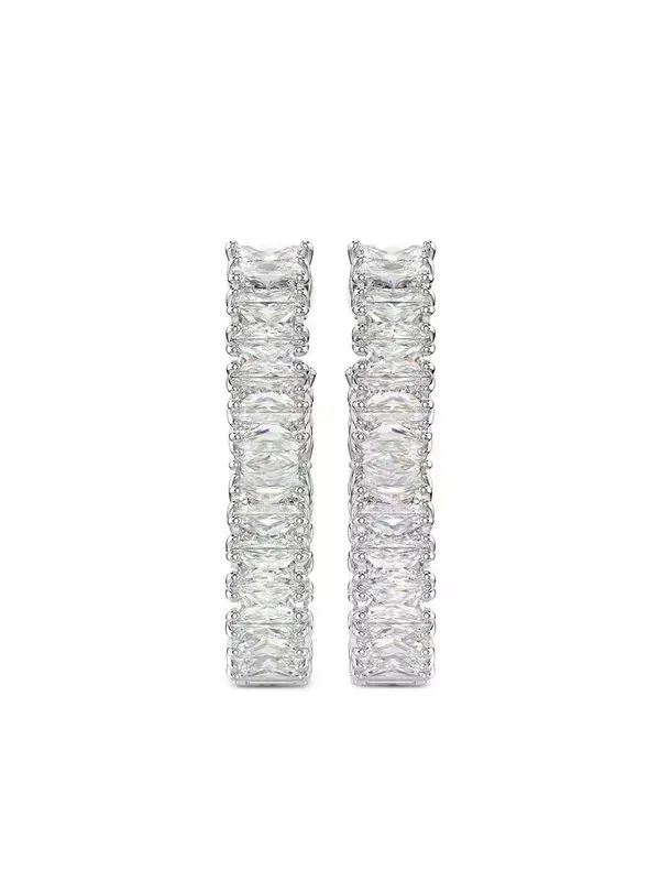 SWAROVSKI Crystal-embellished Earrings - Silver