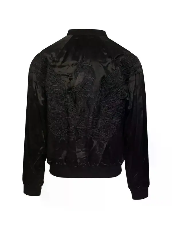DIESEL® Reversible Satin Bomber Jacket