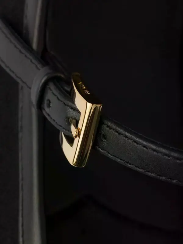 Prada Fabric Ballerinas With Buckled Strap